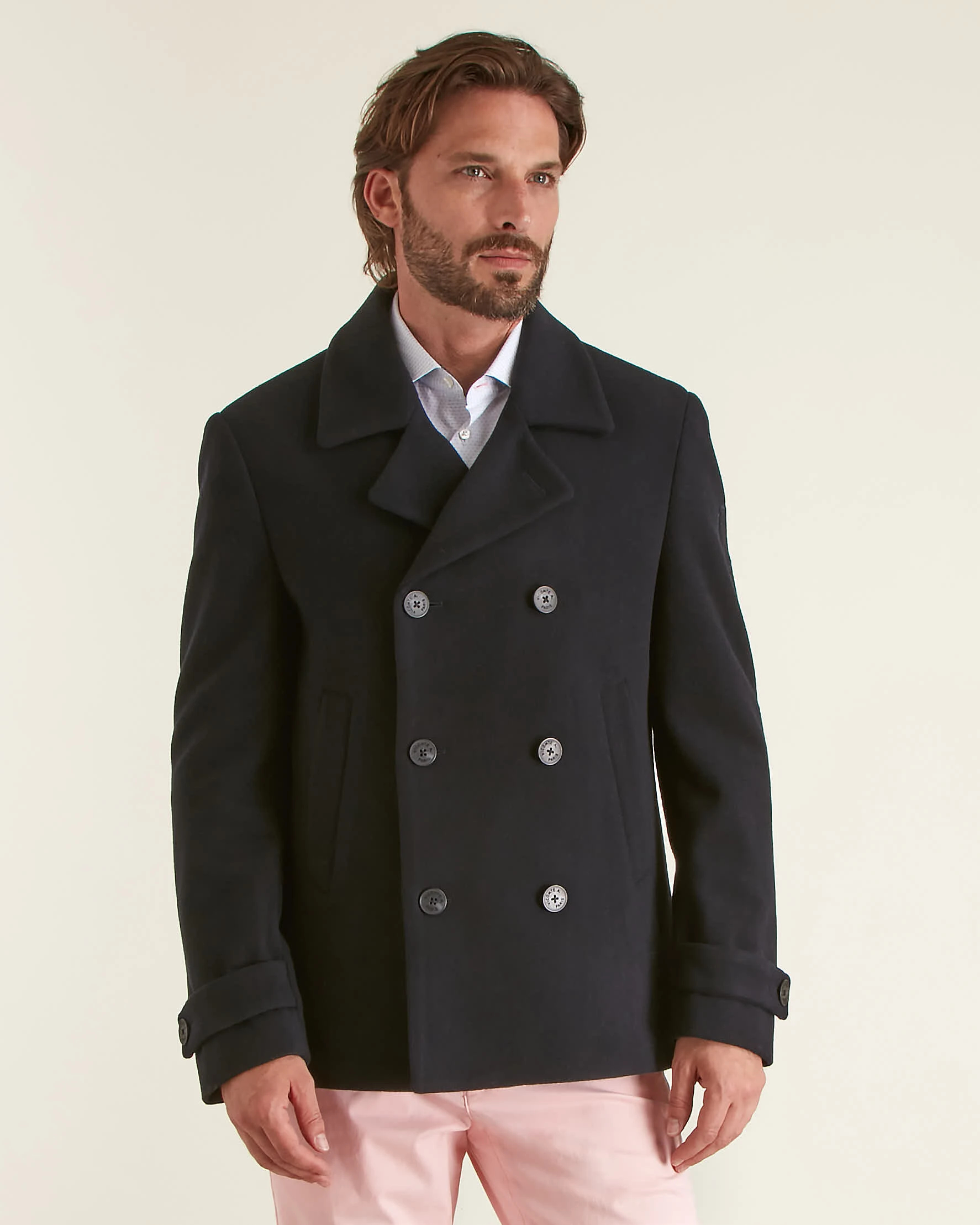 VICOMTE A.（ヴィコント アー）｜ショートコート｜GASPARD M DOUBLE BREASTED COAT｜United ...